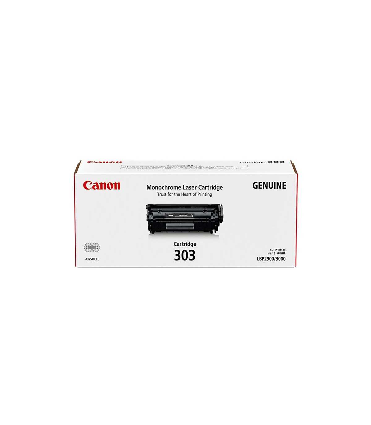 قیمت و خرید کارتریج لیزر مشکی کانن Canon 303 | دنیای کارتریج